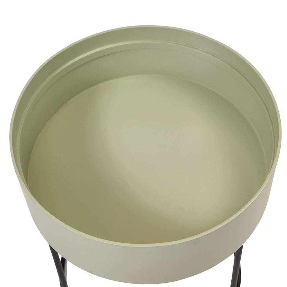 Hugo Sage Green Wood & Black Storage Table – Cotterell & Co