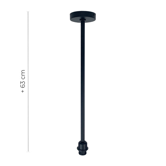 Matt Black Pendant Light Fitting – Cotterell & Co