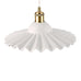 Beca Large Pendant White Ceramic | Laura Ashely | Cotterell & Co