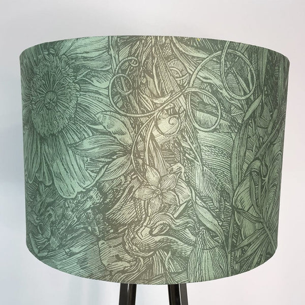 Cotterell & Co EXCLUSIVE Madison Brushed Steel Table Lamp with Timorous ...