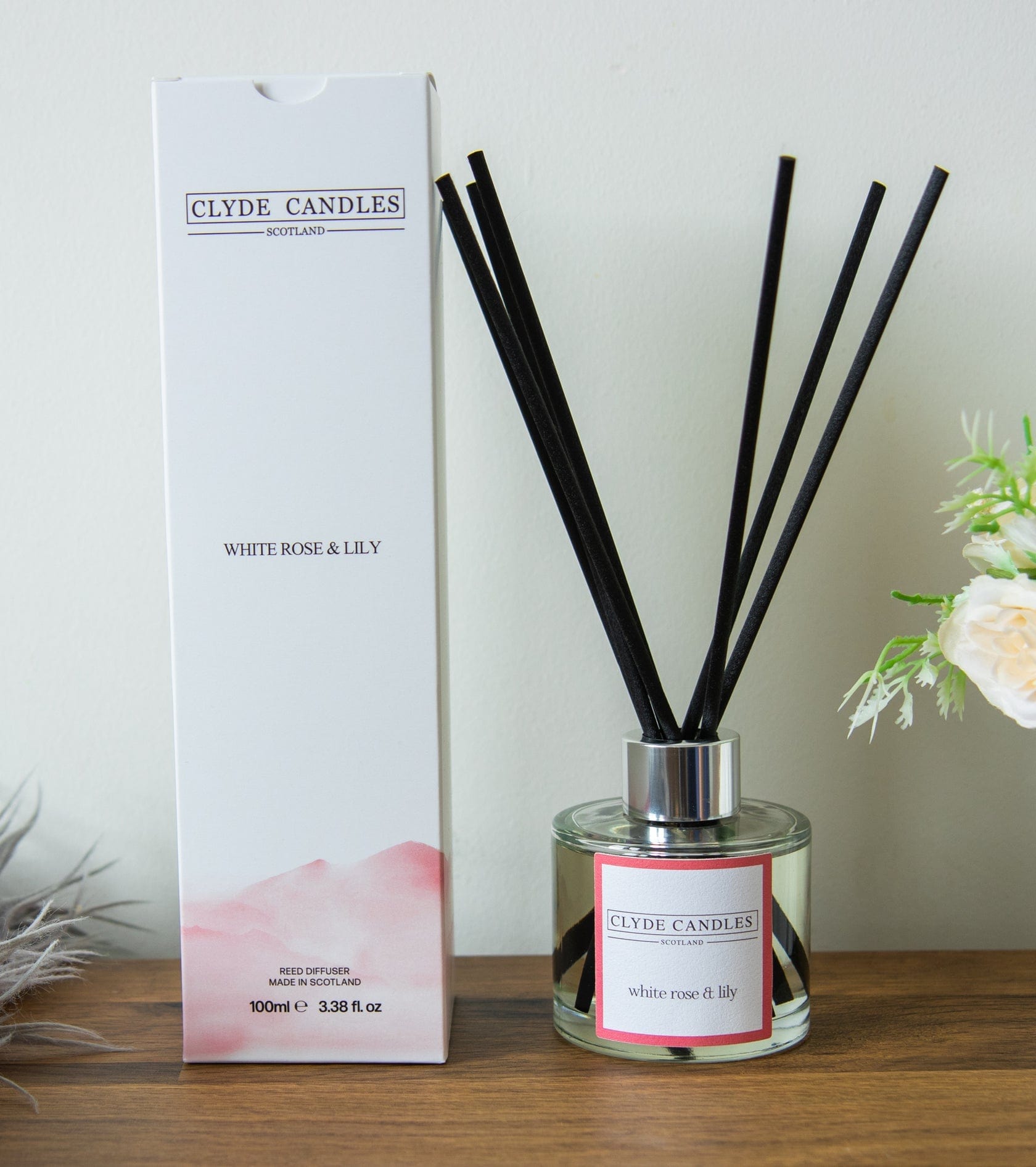 White Rose & Lily Reed Diffuser – Cotterell & Co